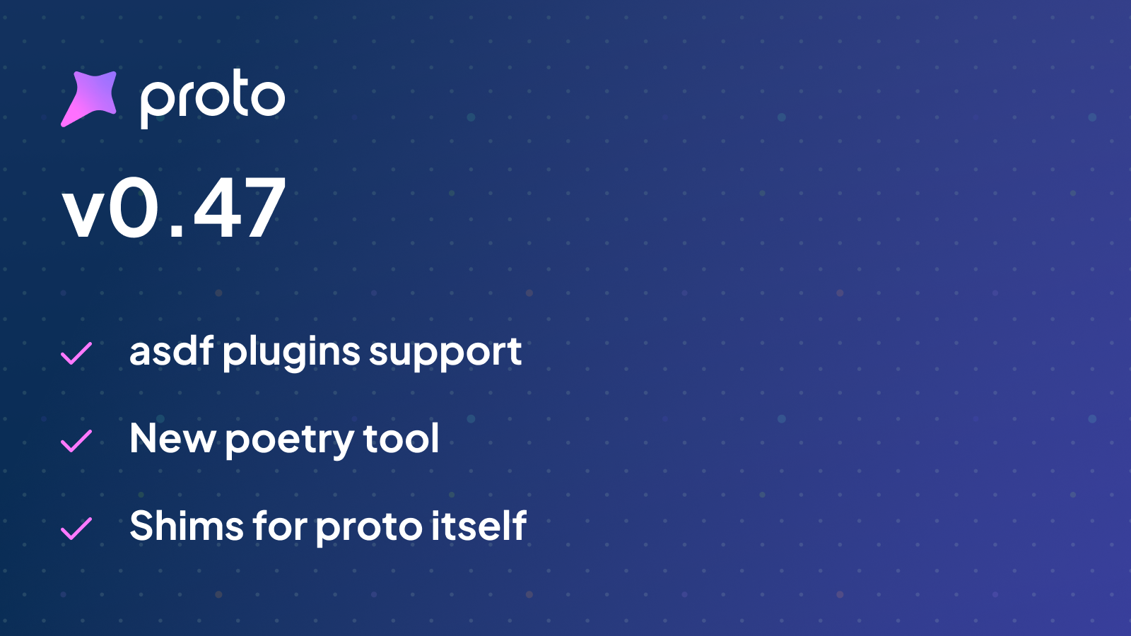 proto v0.47 - New backend system & asdf support | moonrepo